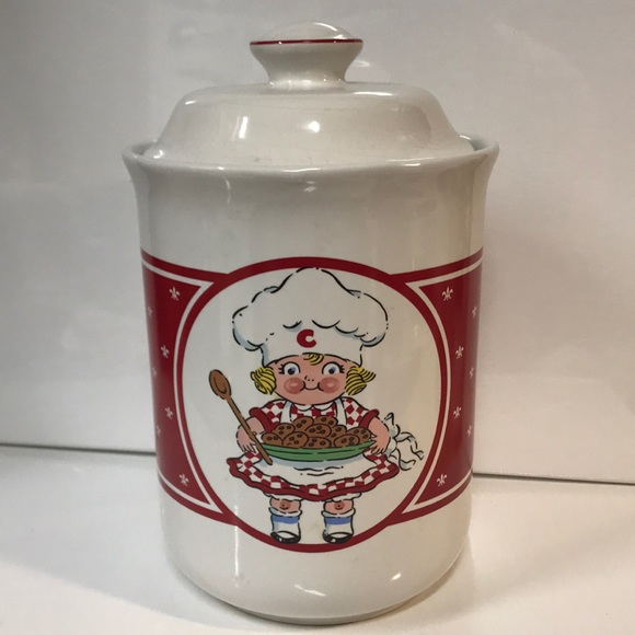 Campbell’s Soup | Kitchen | Vintage Campbells Soup Ceramic Cookie Jar ...
